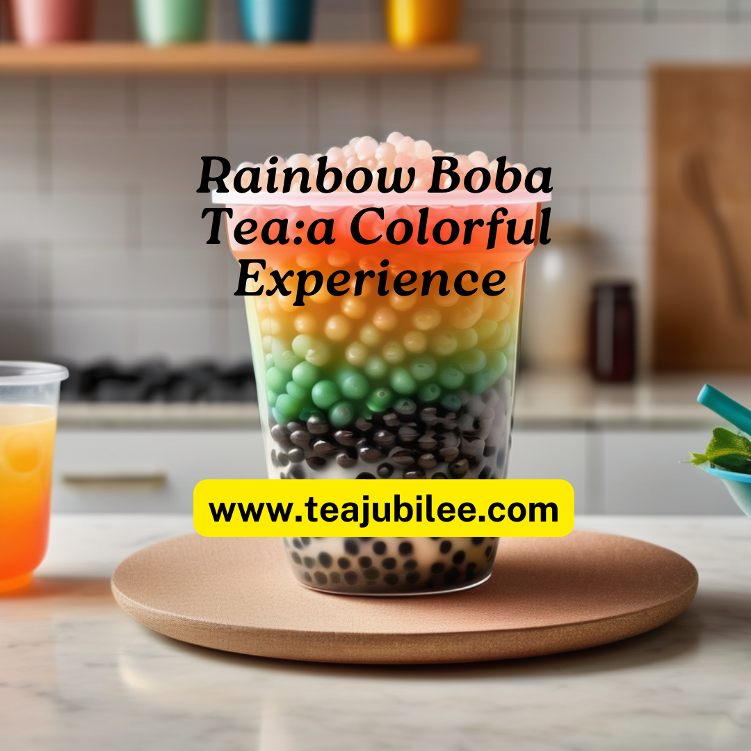 Rainbow Boba Tea: 1 colorful Experience - Tea Jubilee